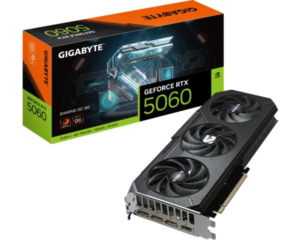 GIGABYTE nVidia GeForce RTX 5060 GAMING 8GB 128bit GV-N5060GAMING OC-8GD rev. 1.0 grafička karta