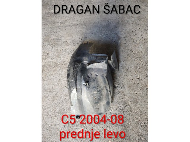 CITROEN C5 potkrilo prednje levo zadnji deo