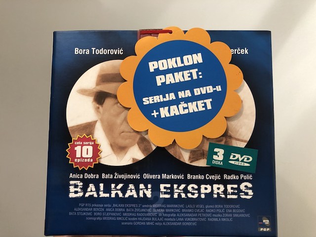 Balkan Ekspres 3xDVD cela serija 10 epizoda
