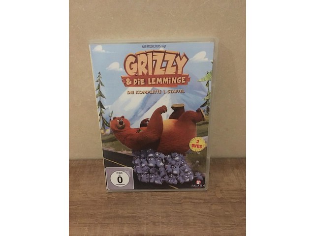 Grcko i leminzi S1 DVD Grizzy and the Lemmings