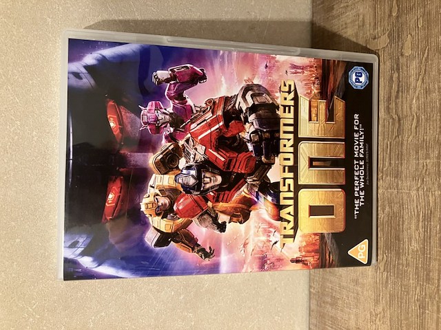 Transformers One 2024 DVD - Transfomersi Pocetak