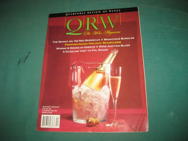 QRW Quarterly Review of Wines (Winter 2003.)