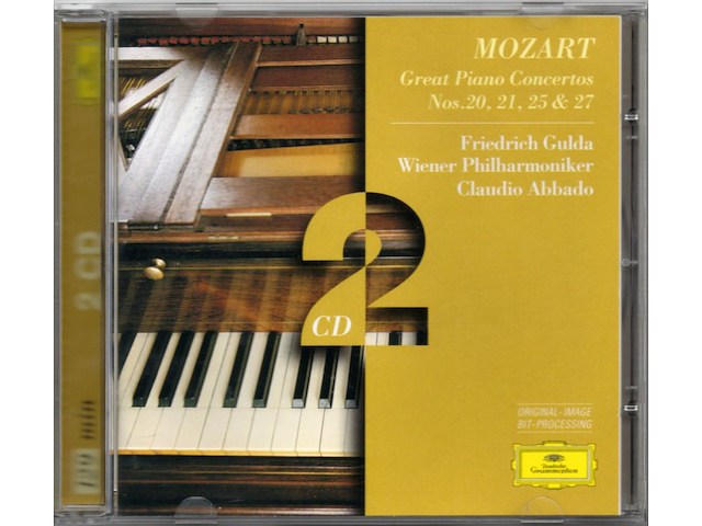 Mozart* - Gulda, Abbado – Great Piano Concertos