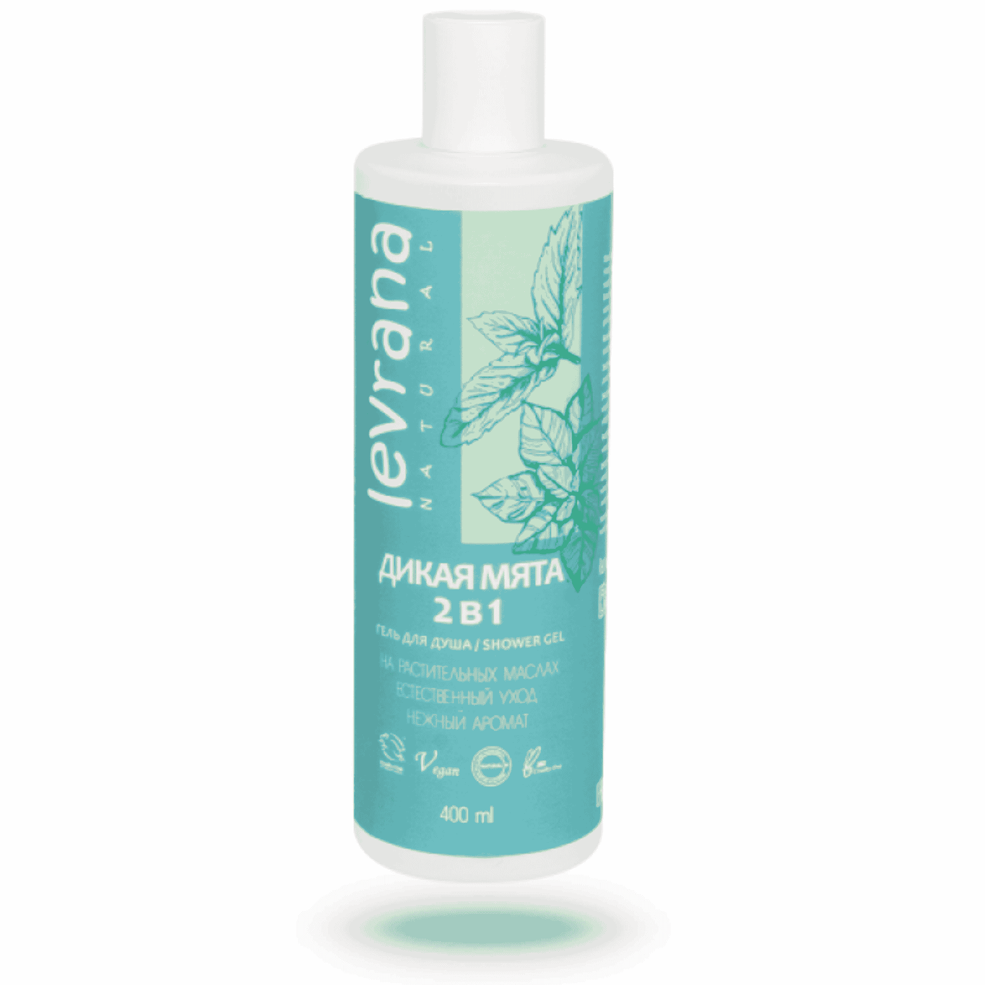 Levrana Lipid harmony 2u1 šampon kupka DIVLJA MENTA 400 ml