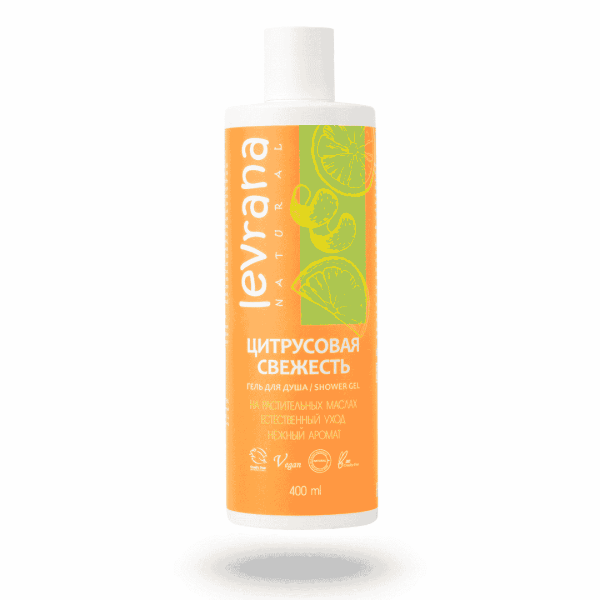 Levrana Lipid harmony uljana gel kupka za tuširanje CITRUSNA SVEŽINA 400 ml