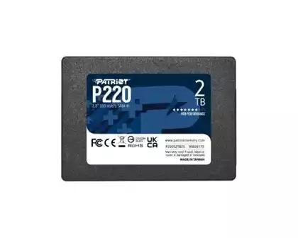 PATRIOT SSD 2.5 SATA3 2TB Patriot P220 550MBs/500MBs P220S2TB25