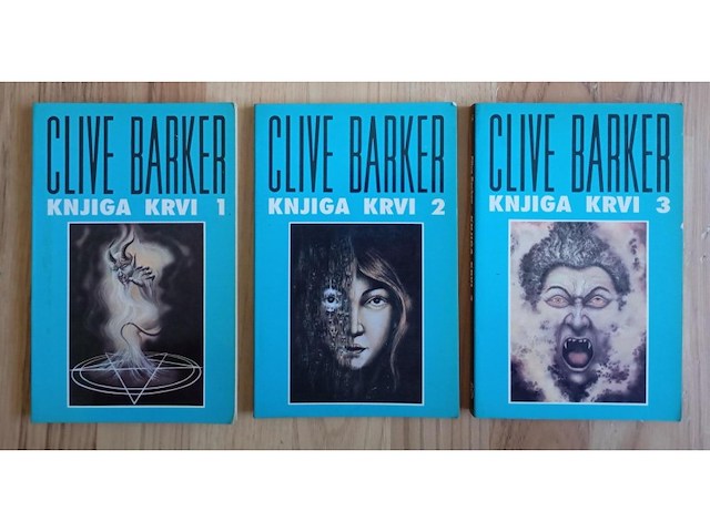 Knjiga Krvi 1 - 3 / Klajv Barker