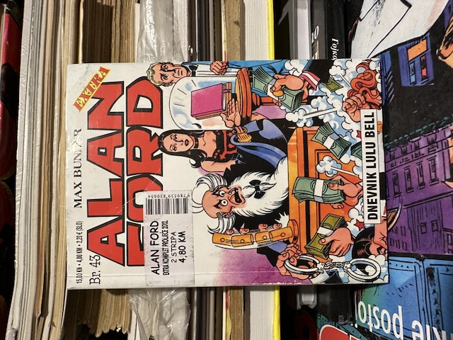 alan ford extra 43 - Dnevnik Lulu Bell