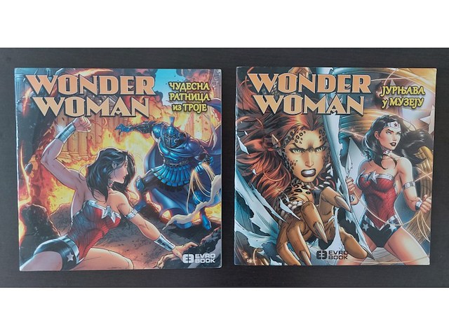 Womder Woman dve slikovnice