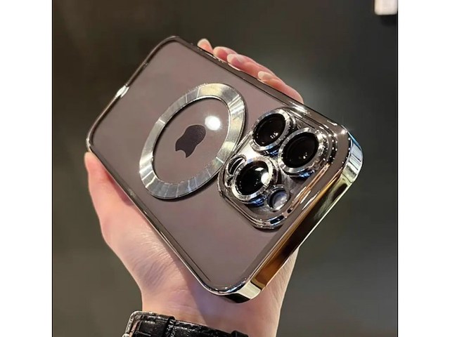 IPhone 15 pro SREBRNA maska Magsafe