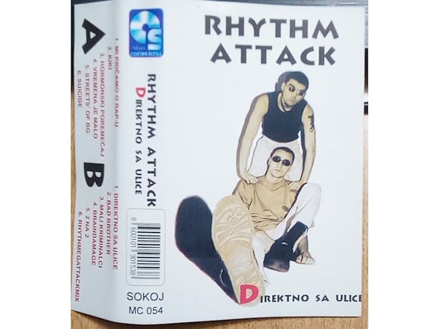 Rhythm Attack  – Direktno Sa Ulice KASETA Nova