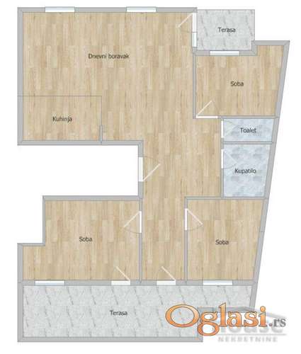 STAN - NOVI SAD - PODBARA - 110m2 - 294580 evra