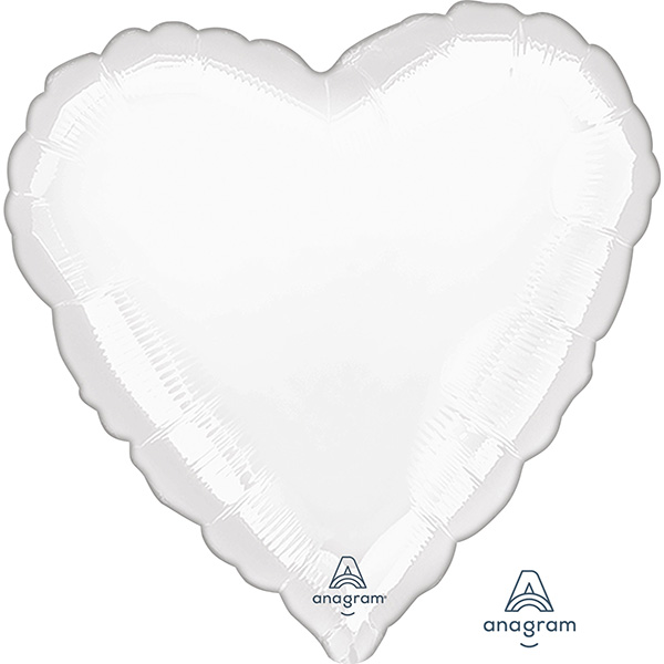 3529902
28″ Foil Jumbo Heart Metalic White