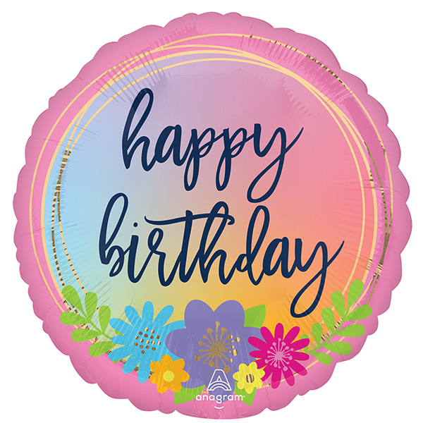 4594301
18″ Foil Happy Birthday Bouquet