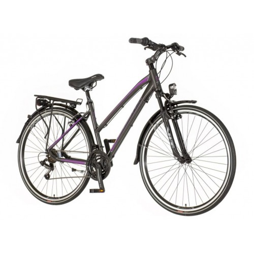 Bicikl Visitor Terra lady 28" crno ljubičasti