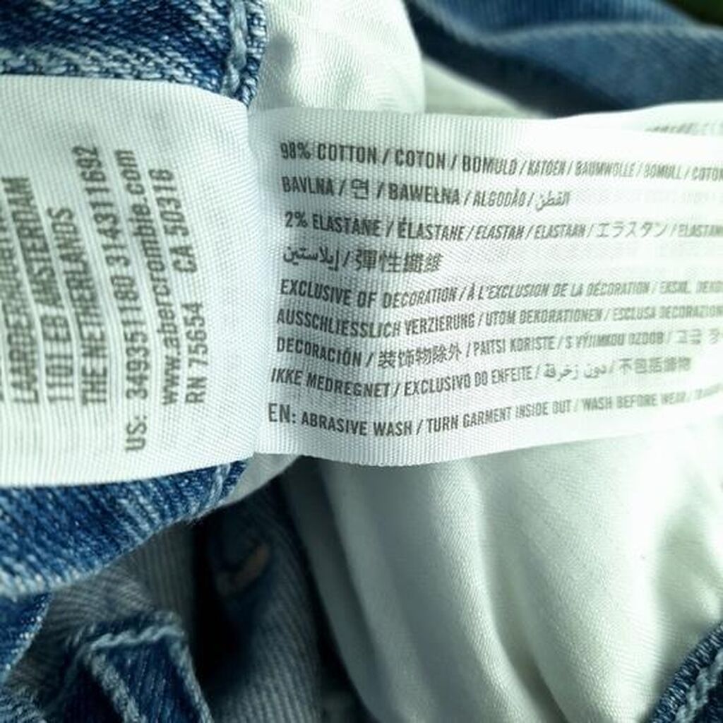 Šorts hollister, vel. Xs/w25, ultra high rise mom short marka