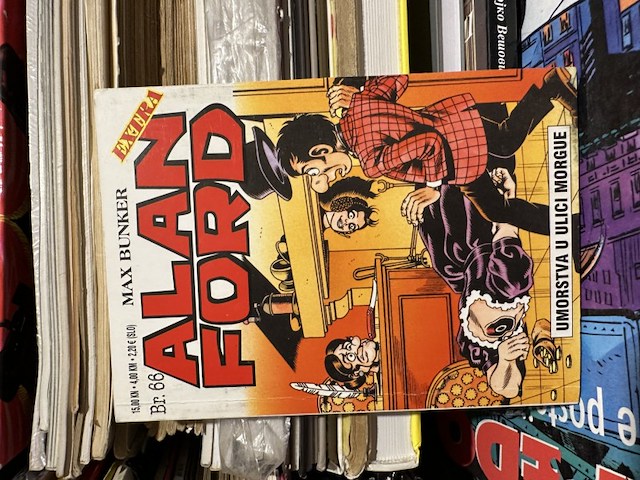 alan ford extra 66 - Umorstva u Ulici Morgue