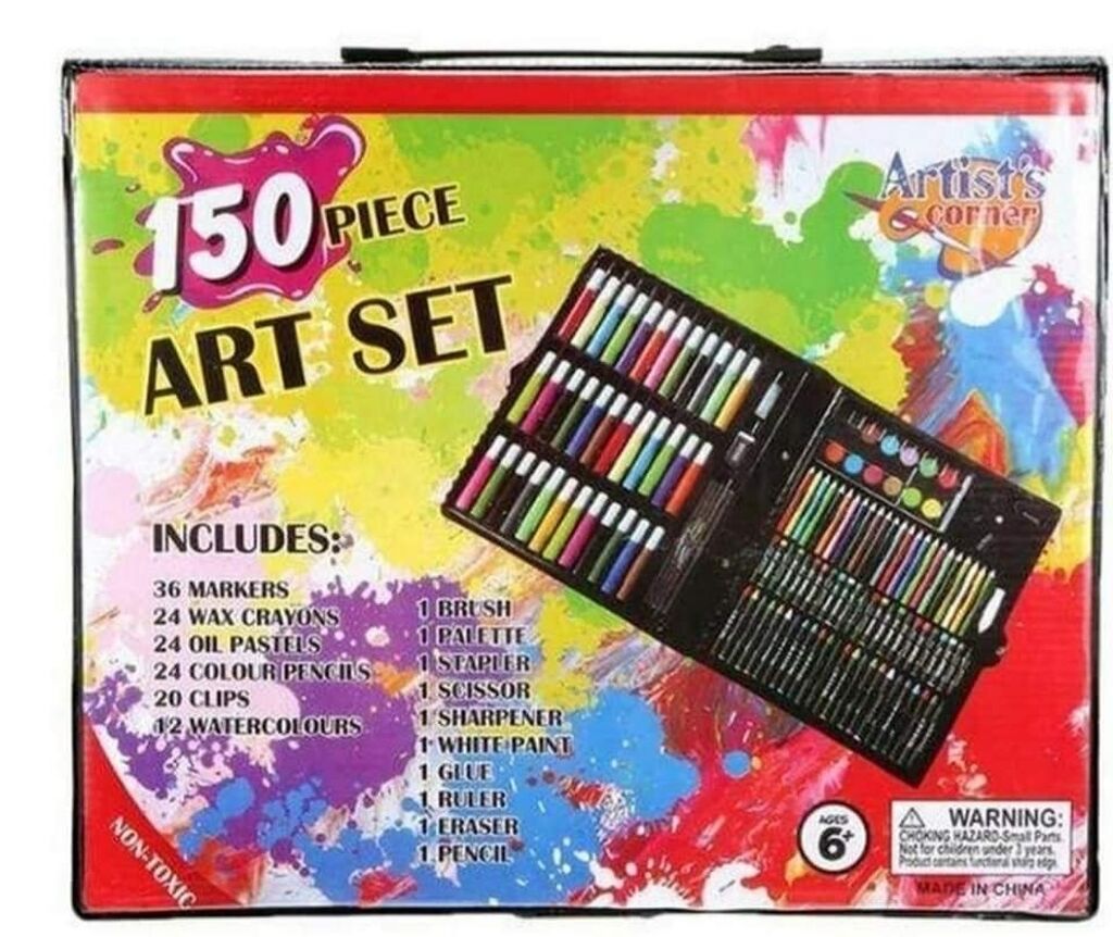 Art set 150 flomasteri bojice pribor za skolu skolski pribor 2300din