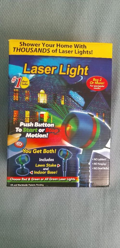 Laser Light Za Unutrasnje i Vanjske Prostore Sa Mnogo Raznih Motiva