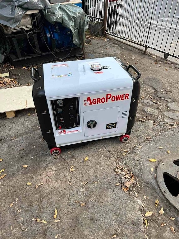 Agregat DIZEL. 7 KW. Agro power. Dizel silent U Izolovanom kucistu na
