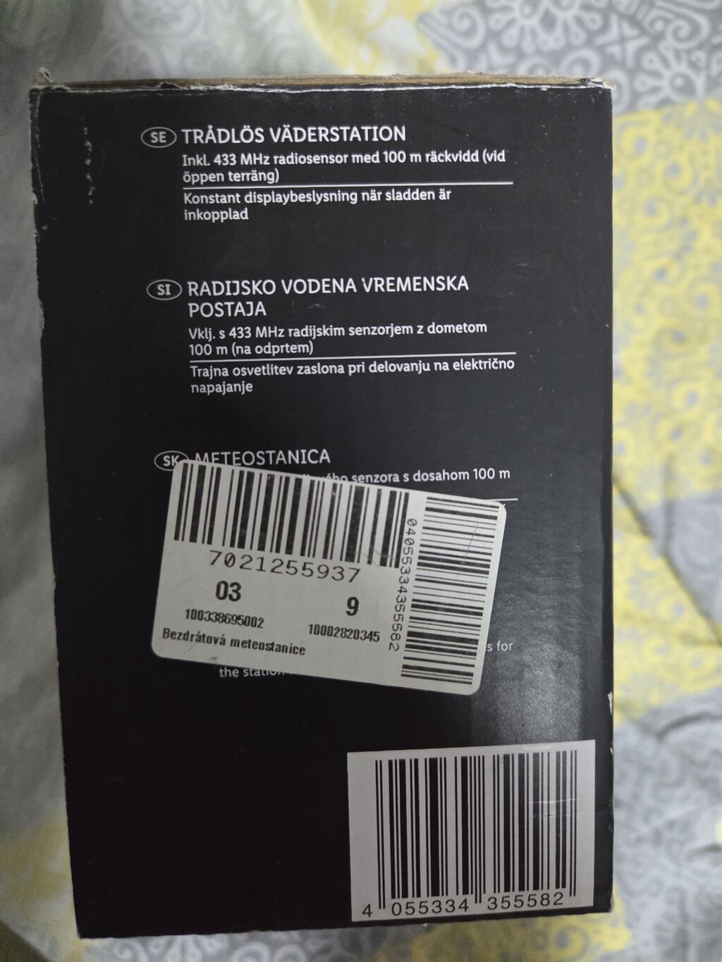 AURIOL bežična vremenska stanica sa spoljnim senzorom - Bežični