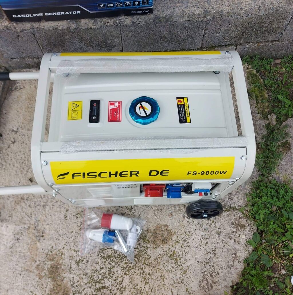 PROFESIONALNI AGREGAT FISHER GERMANY 6.5KS Motor 9.8KW - 9800W