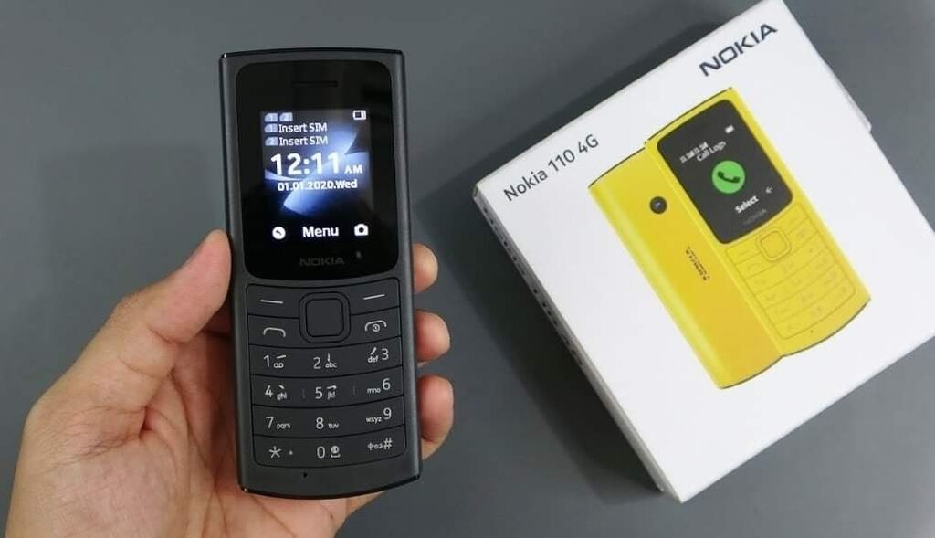 Nokia 110 dual sim Srpski meni Pogodan za starije ljude veliki dugmici