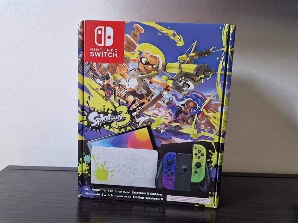 Konzola Nintendo Switch OLED Splatoon 3 Edition Garancija 12meseci