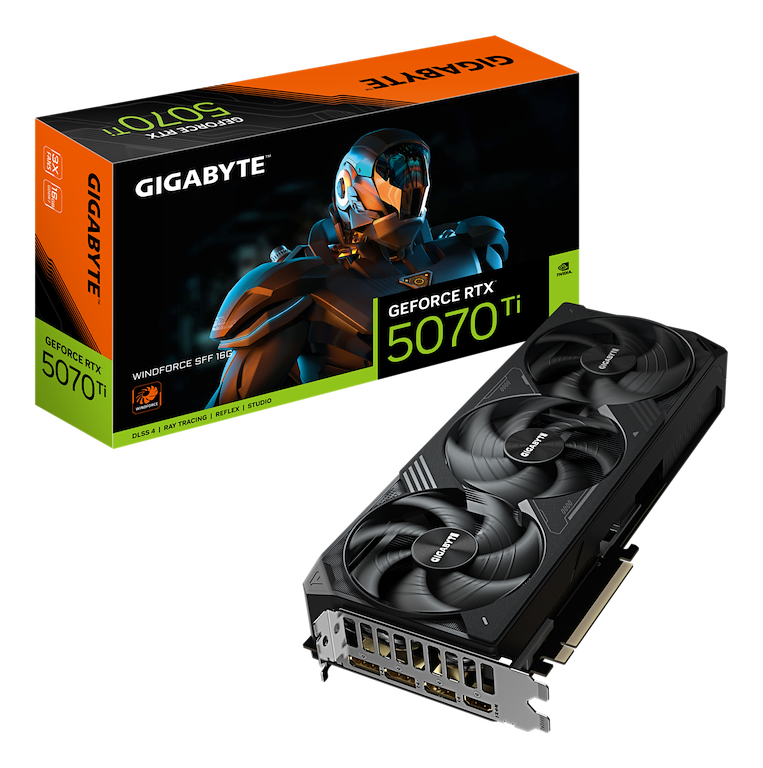 GeForce RTX 5070 Ti WINDFORCE SFF 16GB