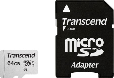 Micro SD 64GB Class 10, Ultra High Speed Class 1 (U1) with Adapter