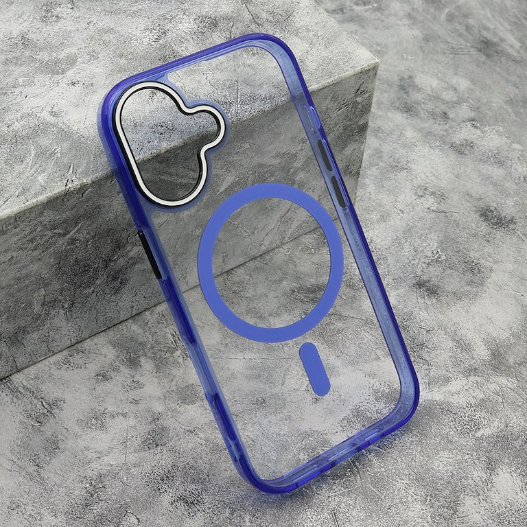 Futrola COLOR RING MagSafe za iPhone 17 plava (MS)
