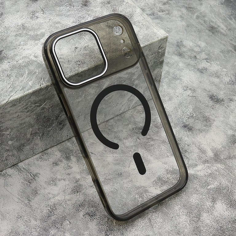 Futrola COLOR RING MagSafe za iPhone 17 Pro Max (6.9) crna (MS)