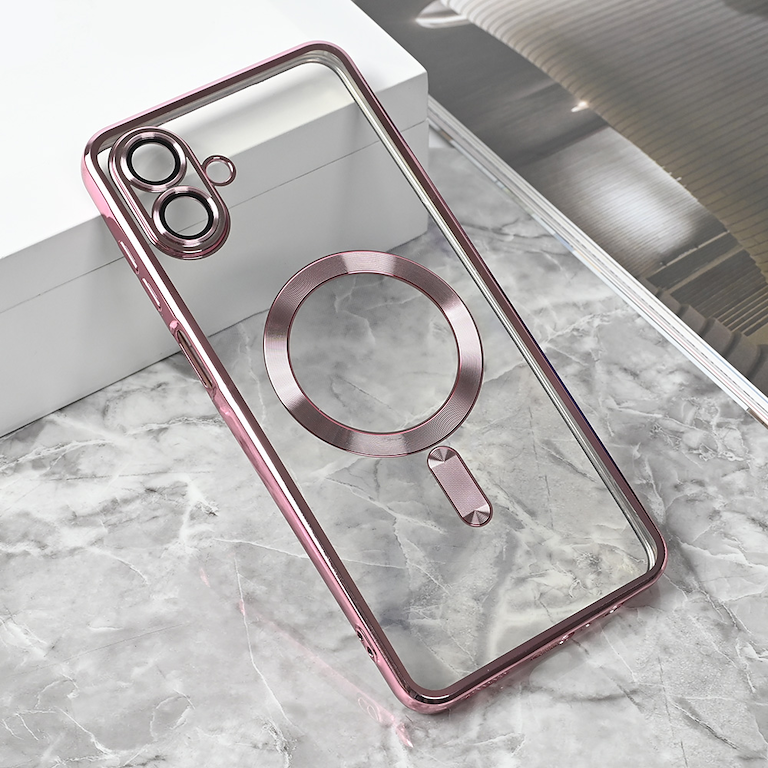 Futrola Magsafe Lux za Samsung A075F Galaxy A07 roze