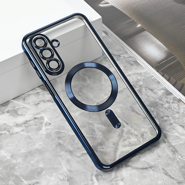 Futrola Magsafe Lux za Samsung A175 Galaxy A17 tamno plava