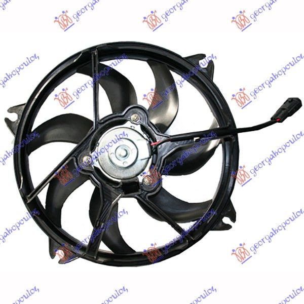 VENTILATOR KOMPLET CITROEN DS4 (2011-2015) (OEM: 1253C0, 1253F8, 1253G7)