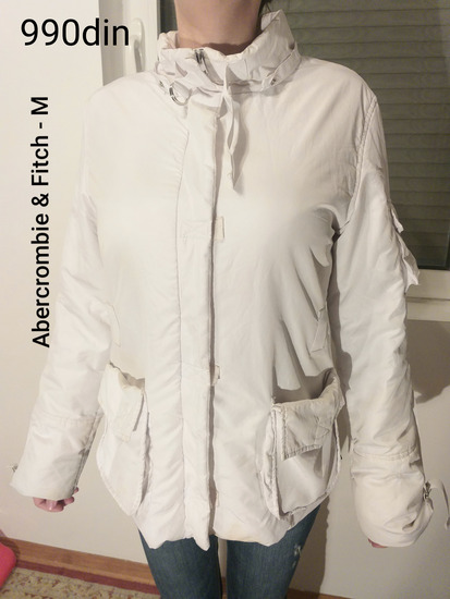 Abercrombie&Fitch ženska jakna bela M/38