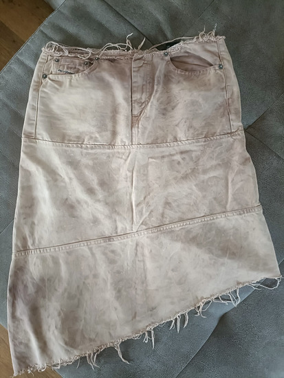 Original DIESEL krem teksas suknja br.27