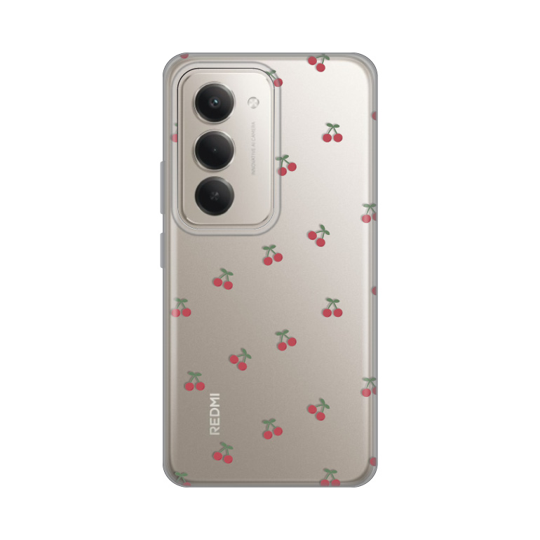 Silikonska futrola print Skin za Xiaomi Redmi 15 4G Little Cherry