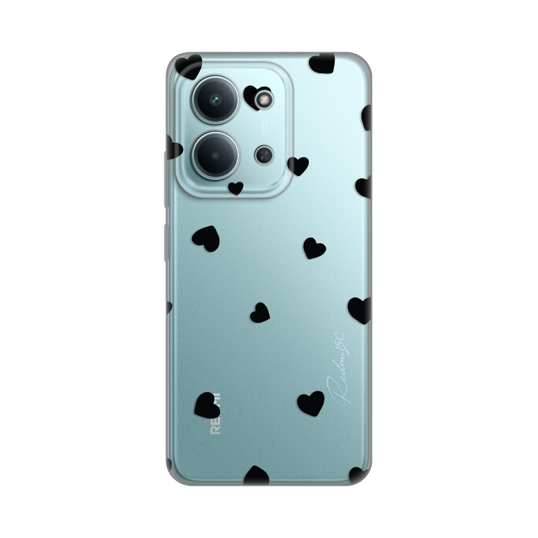 Silikonska futrola print Skin za Xiaomi Redmi 15C 4G Hearts