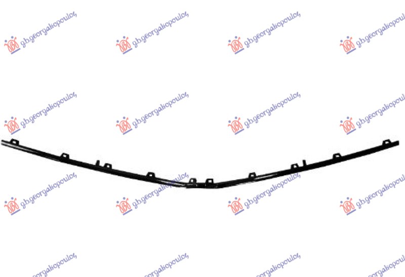 LAJSNA PVC MASKE DONJA CENTRALNA CRNA (GS-LINE) OPEL ASTRA L (2021-) (OEM: 98396401XK)