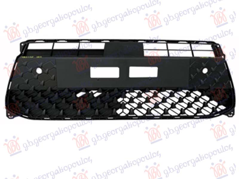 CENTRALNA RESETKA CRNA (2 PDC SENZORA) TOYOTA AYGO X (2022-) (OEM: 53111-0H130, 531110H130)