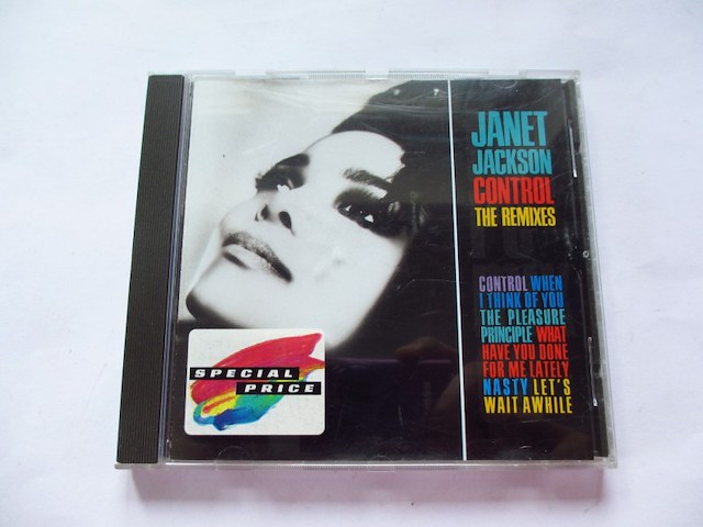 Janet Jackson CONTROL (The Remixes) 1987.