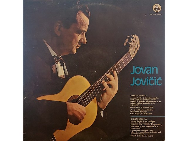 Jovan Jovičić – Koncert Za Gitaru