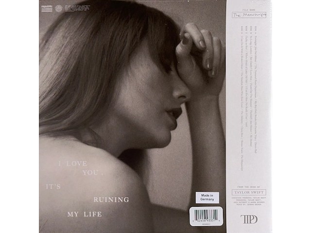 TAYLOR SWIFT - TORTURED POETS DEPARTMENT