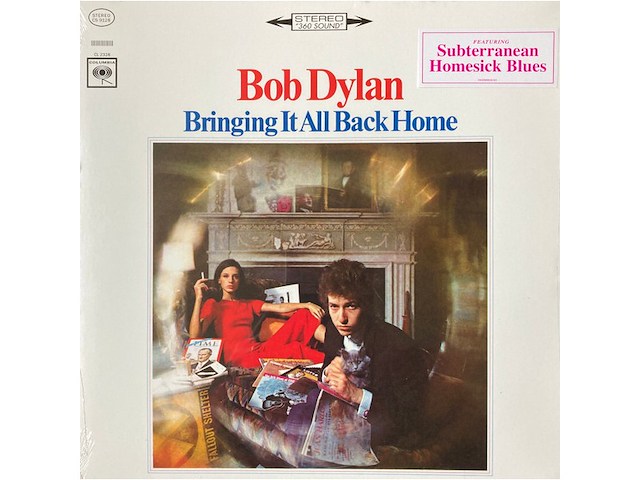 Bob Dylan - Bringing It All Back Home ( LP pressing,stereo,2024)