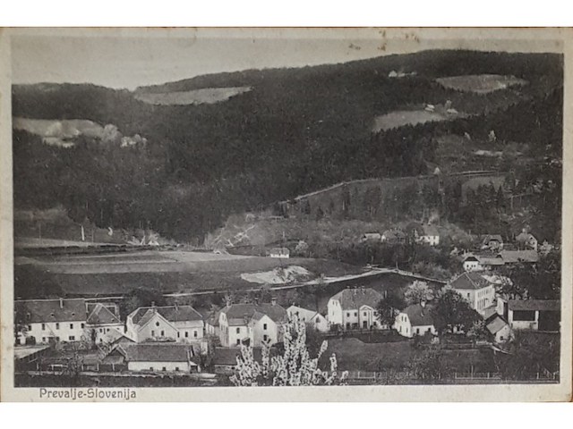 Razglednica `PREVALJE-SLOVENIJA` Kraljevina Jugoslavija