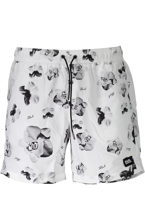 Karl Lagerfeld Muški kupaći KL20MBM12_42458E4_BIANCOWHIT, Beli