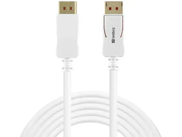 Sandberg Kabl 509-15 DisplayPort, M/M, 1.4 8K, 2m, Beli
