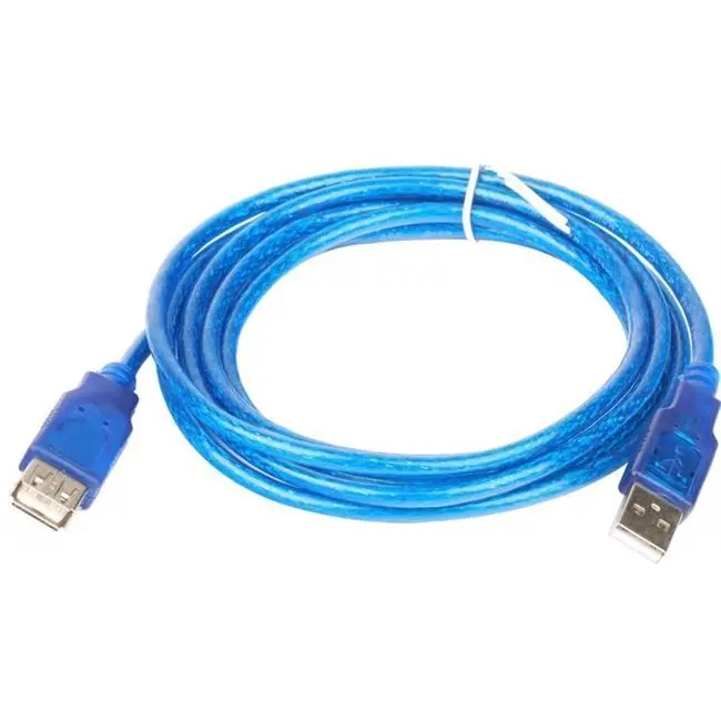 Stars Solutions Produžni kabl USB-A na USB-B, M/F, 5m, Plavi