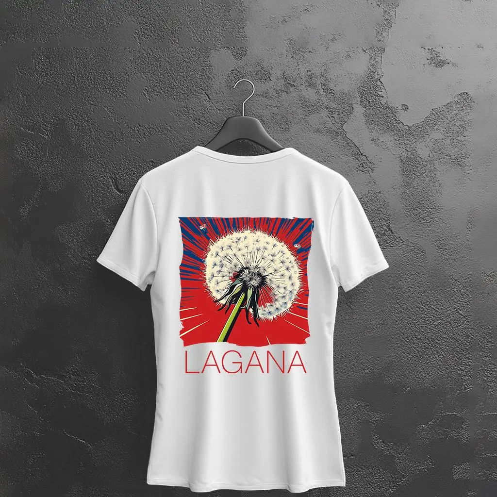 Camiseta Majica sa štampanim printom Cam 966B, Ženska, Bela